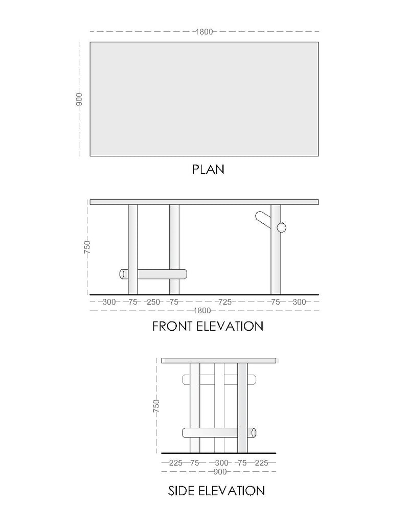 Victoria Dining Table (6 Seater)